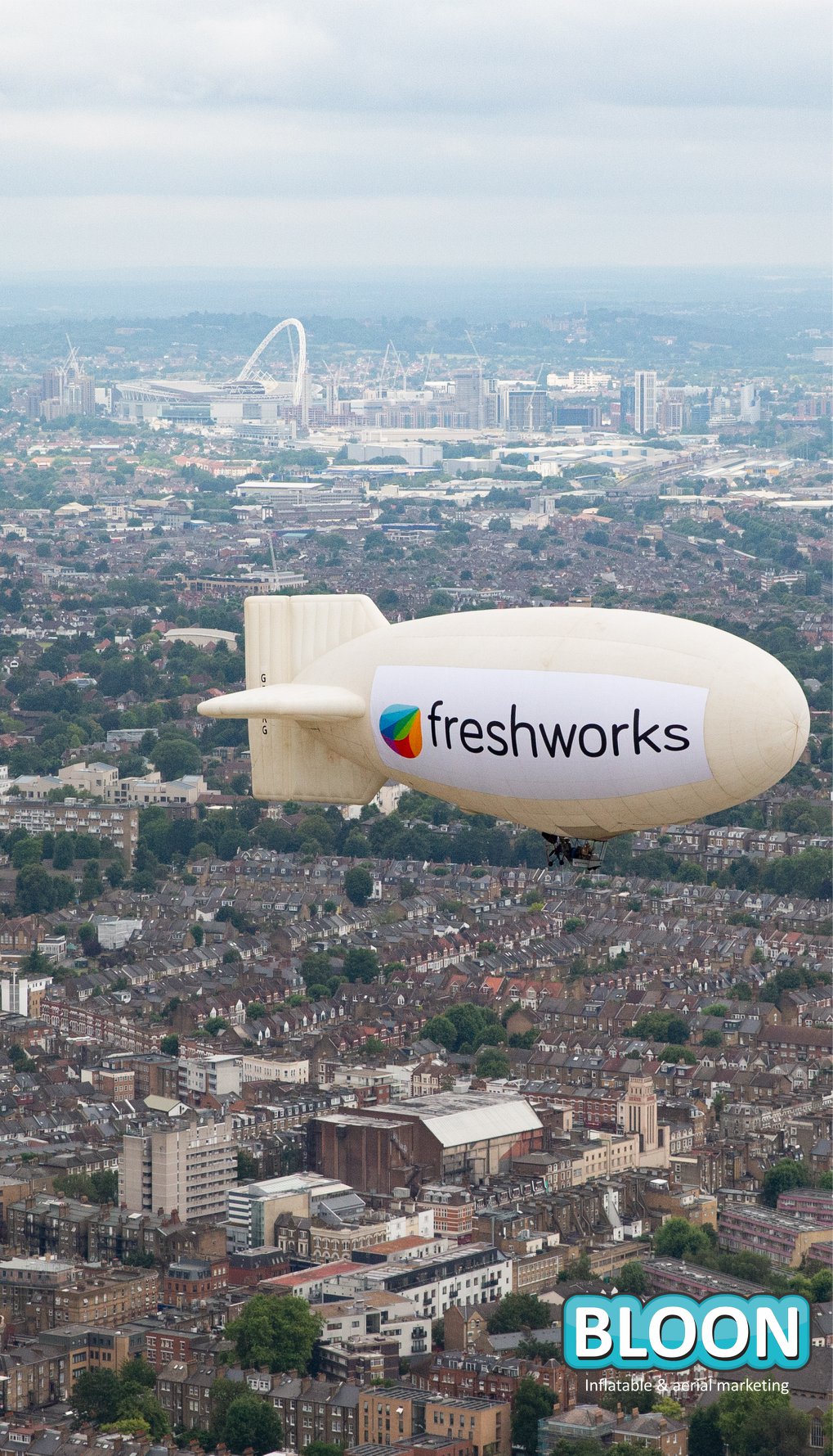 Airship Advertising London - Bloon | Inflatable and Aerial Marketing